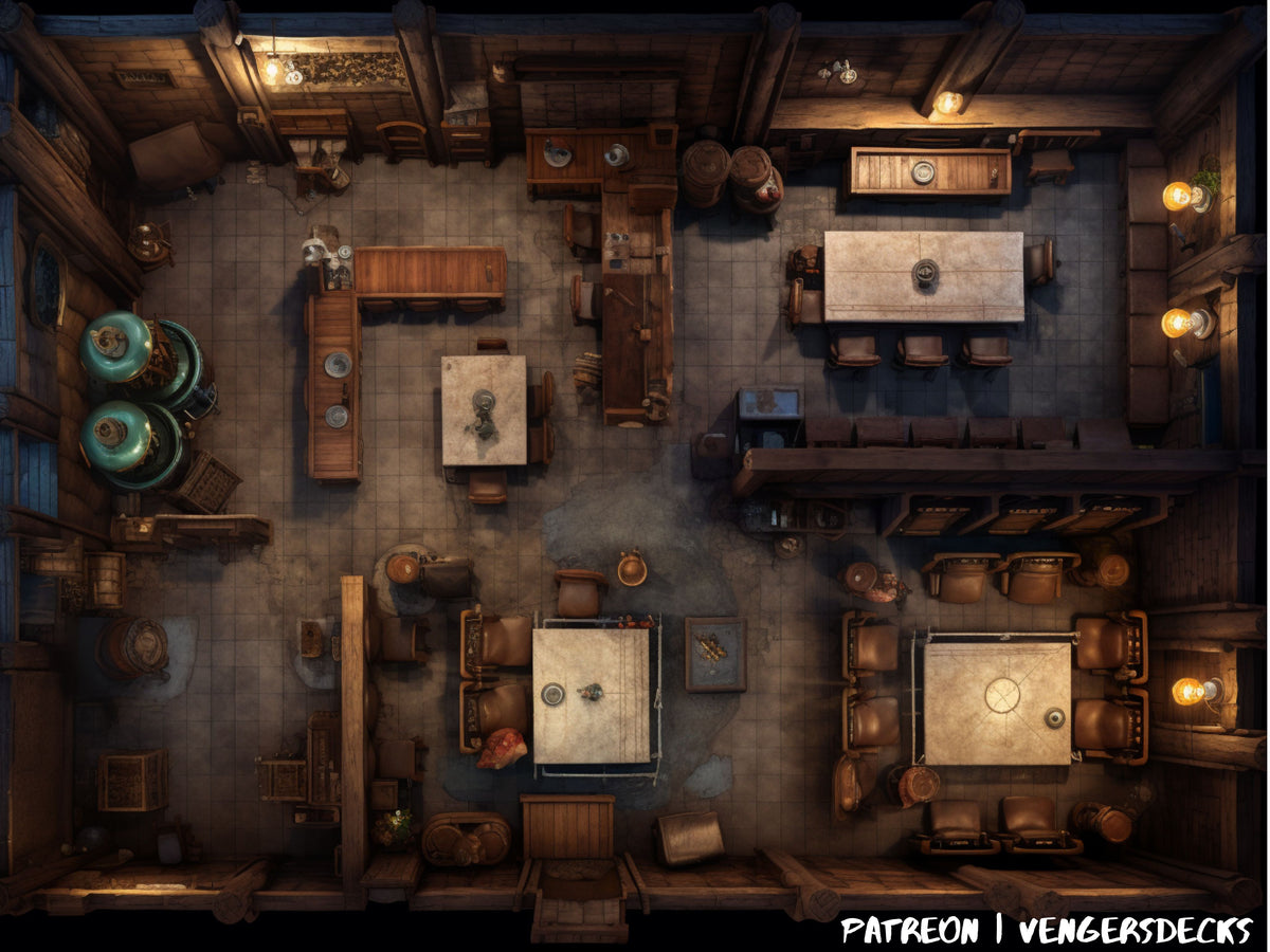 The Tavern - Maps, Encounters, Rumours, Patrons, Menus, Scenes – Venger ...